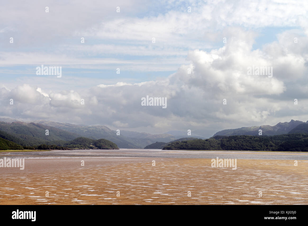 The Mawddach Estuary in Wales, described as one of the most beautiful ...