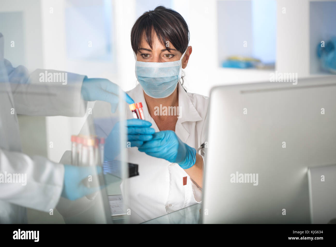 Sample receiving hi-res stock photography and images - Alamy