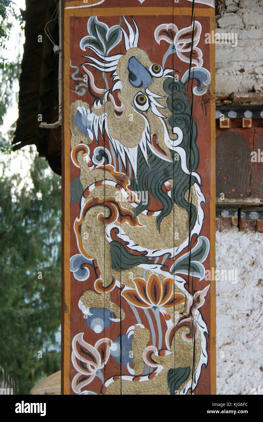 Traditional bhutanese painting hi-res stock photography and images - Alamy