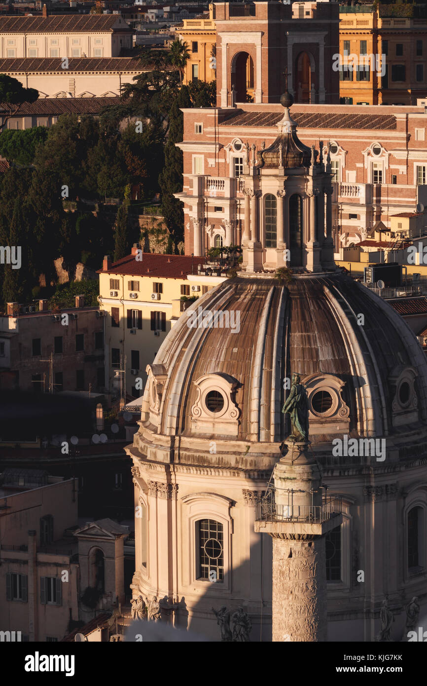 View of ancient architecture of Rome, Italy Stock Photo - Alamy
