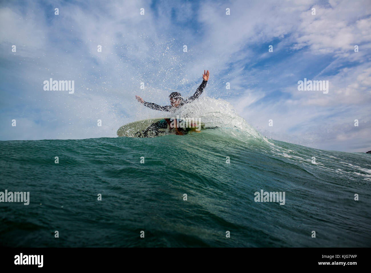 Cornish surfer hi-res stock photography and images - Alamy