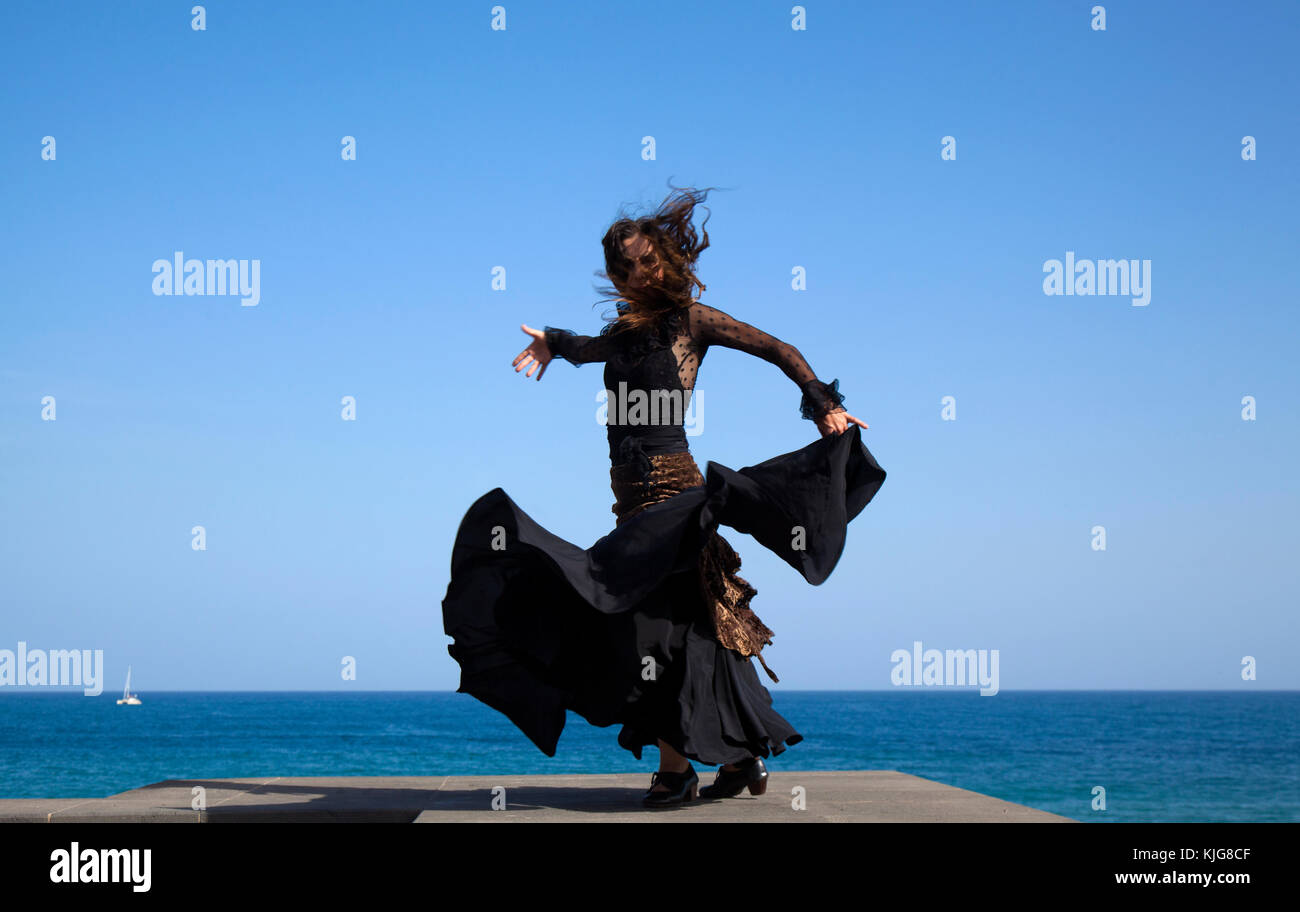 Flamenco by te ocean Stock Photo - Alamy