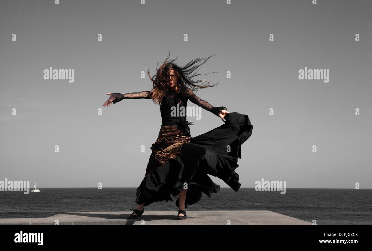 Flamenco by te ocean Stock Photo - Alamy