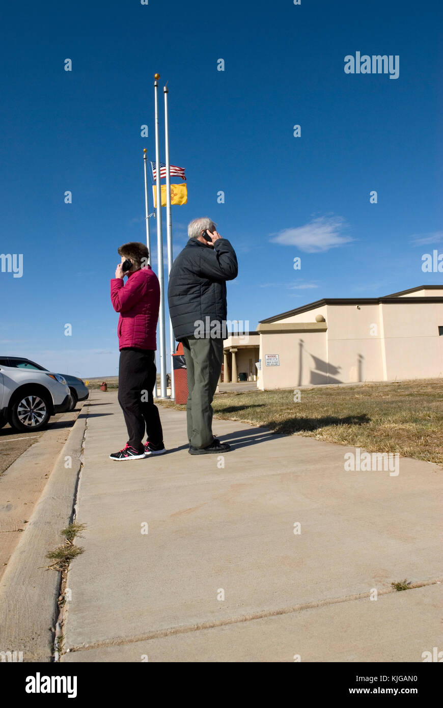 New Mexico welcome center and rest area, USA Stock Photo - Alamy