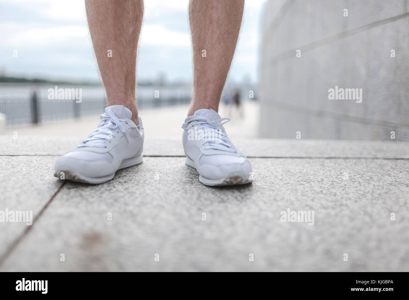 White man shoes hi-res stock photography and images - Alamy