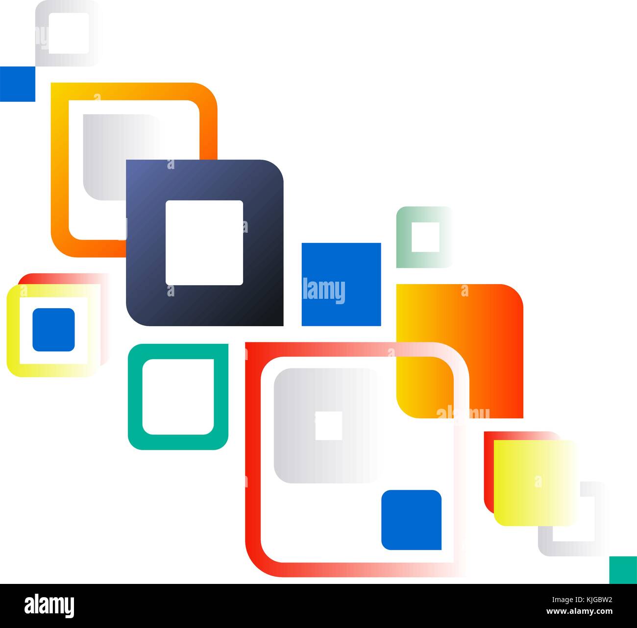 abstract squares background Stock Vector Image & Art - Alamy