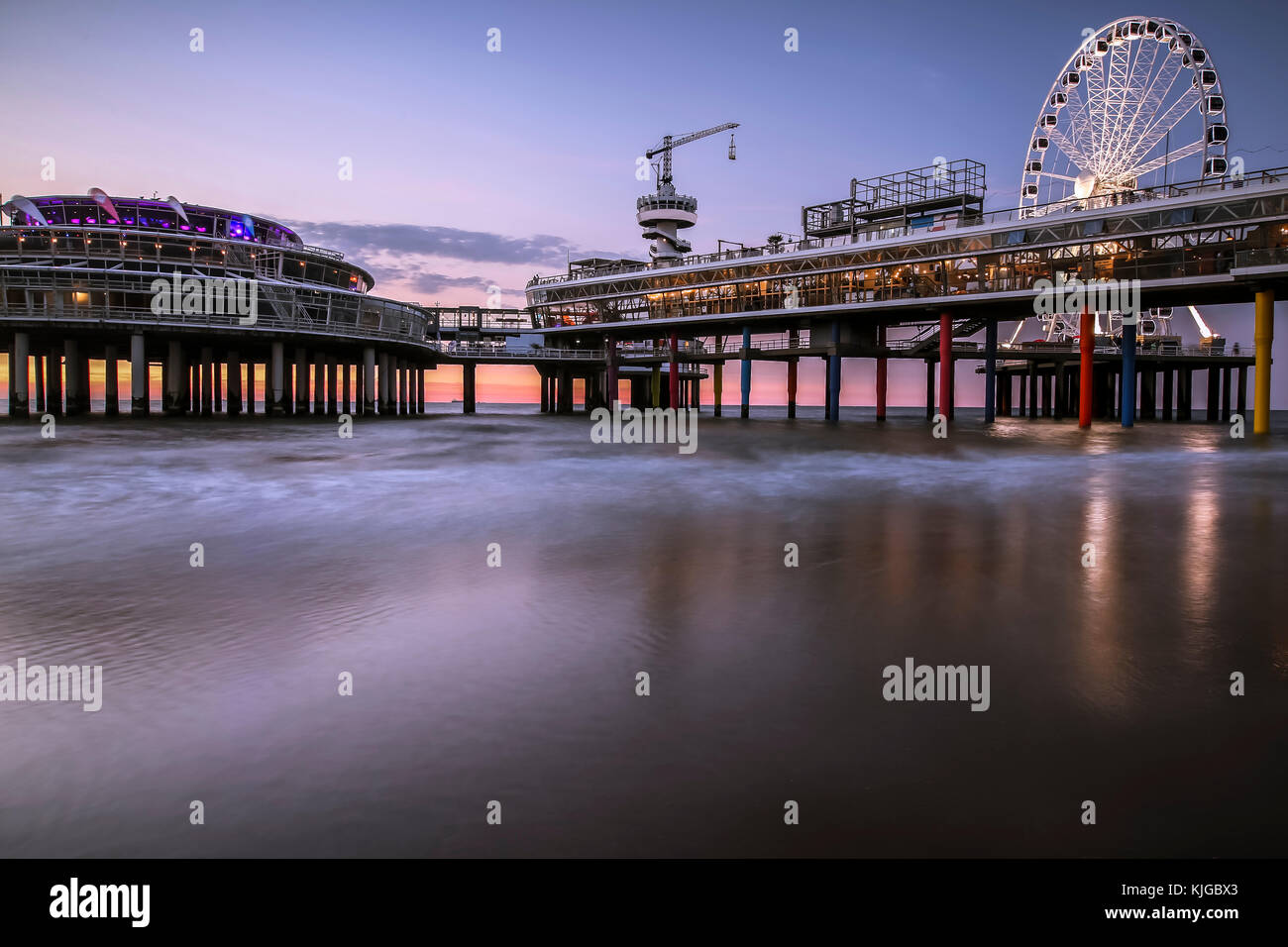 Scheveningen beach Den Haag Stock Photo - Alamy