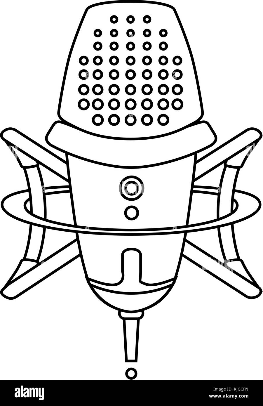 studio microphone icon Stock Vector Image & Art - Alamy