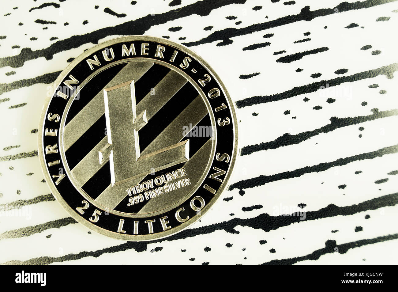 Cryptocurrency concept litecoin hi-res stock photography and images - Alamy