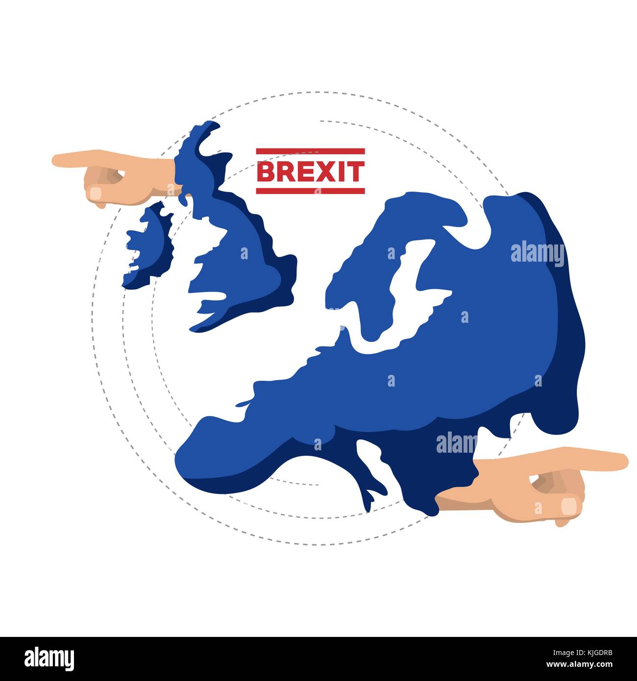 Brexit design concept Stock Vector Image & Art - Alamy