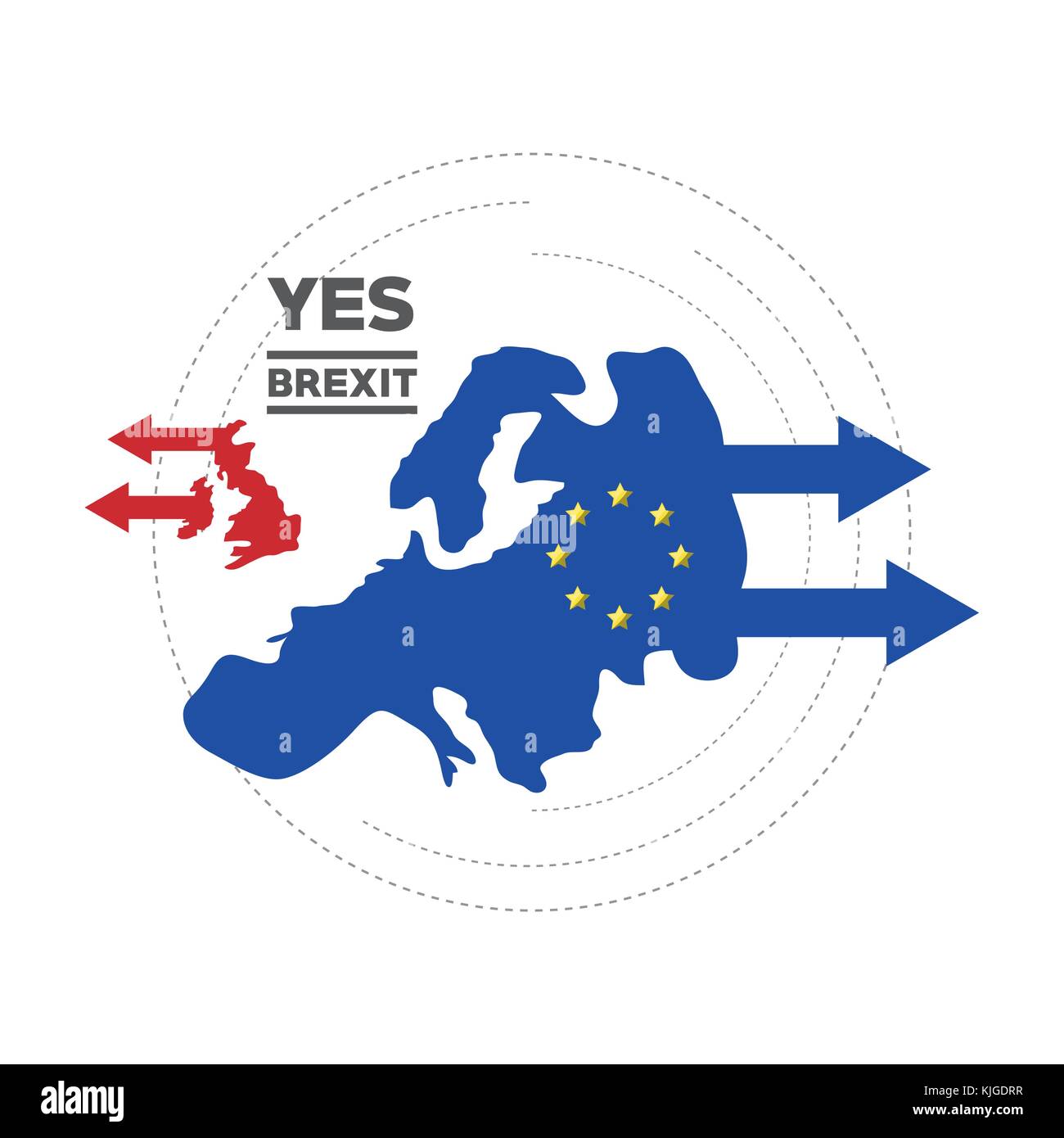 Brexit design concept Stock Vector Image & Art - Alamy