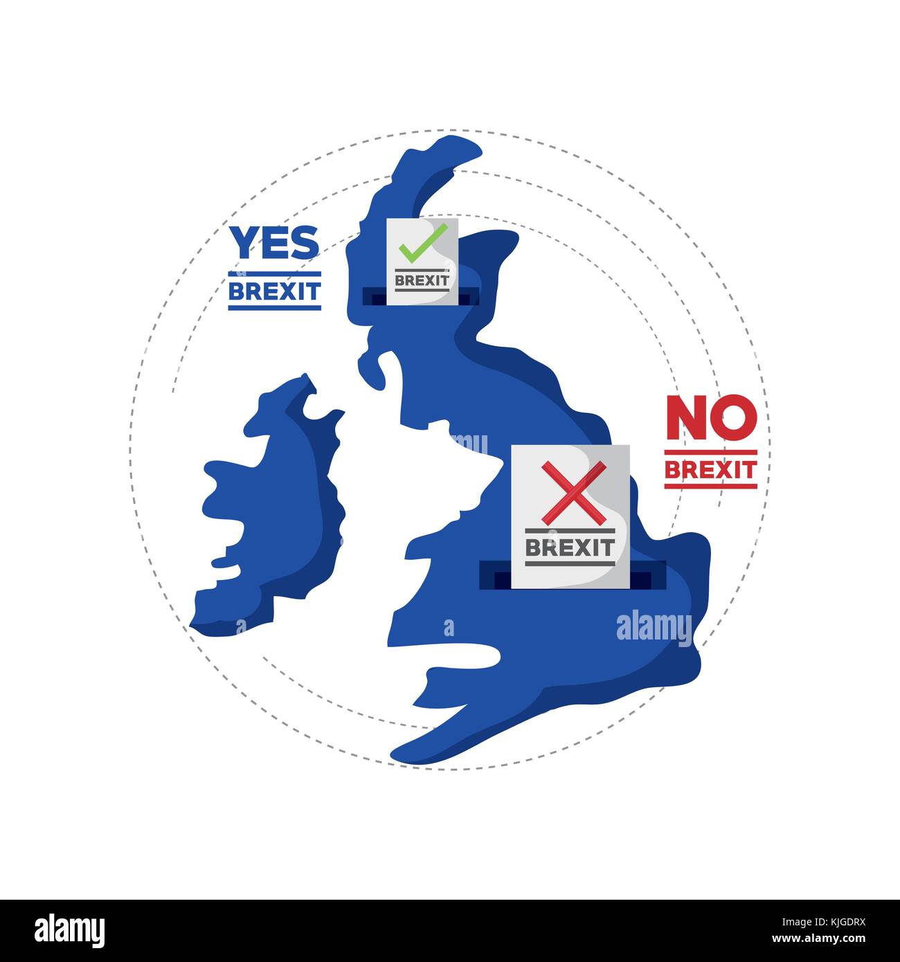 Brexit design concept Stock Vector Image & Art - Alamy