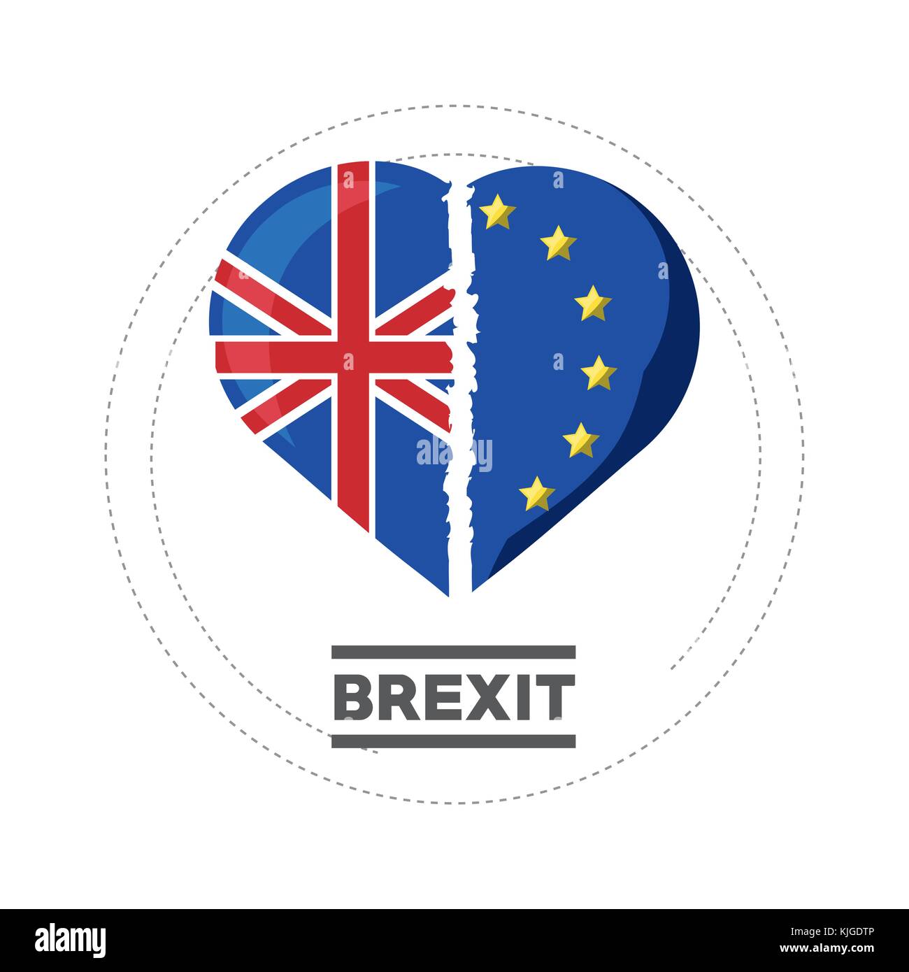 Brexit design concept Stock Vector Image & Art - Alamy