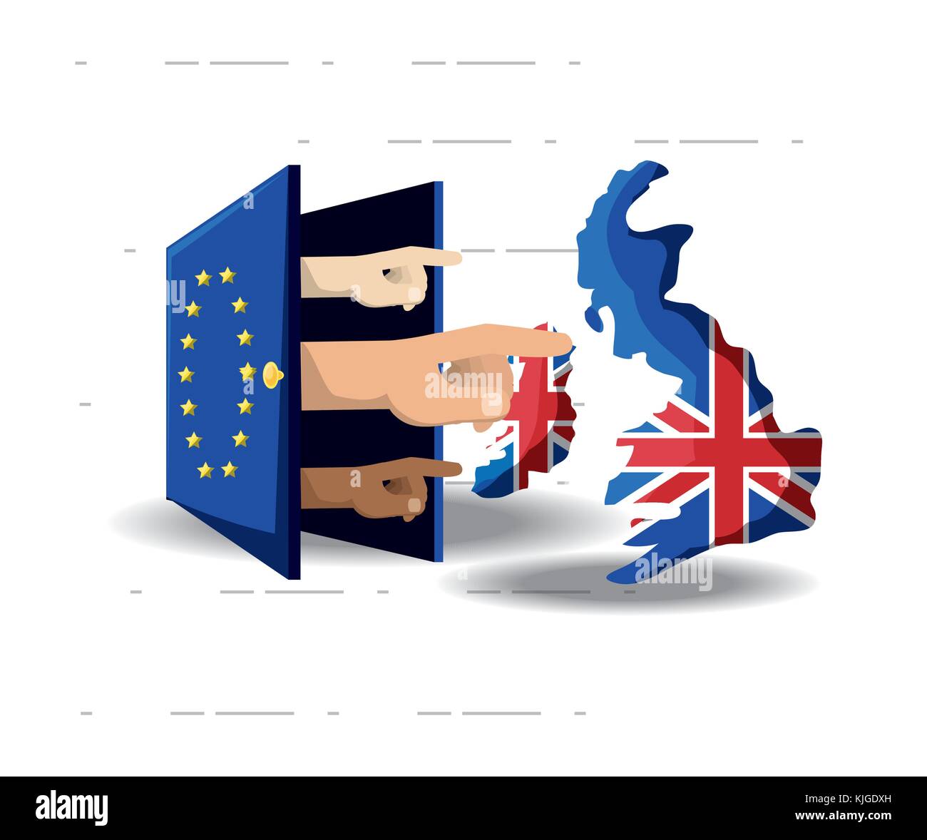 Brexit design concept Stock Vector Image & Art - Alamy