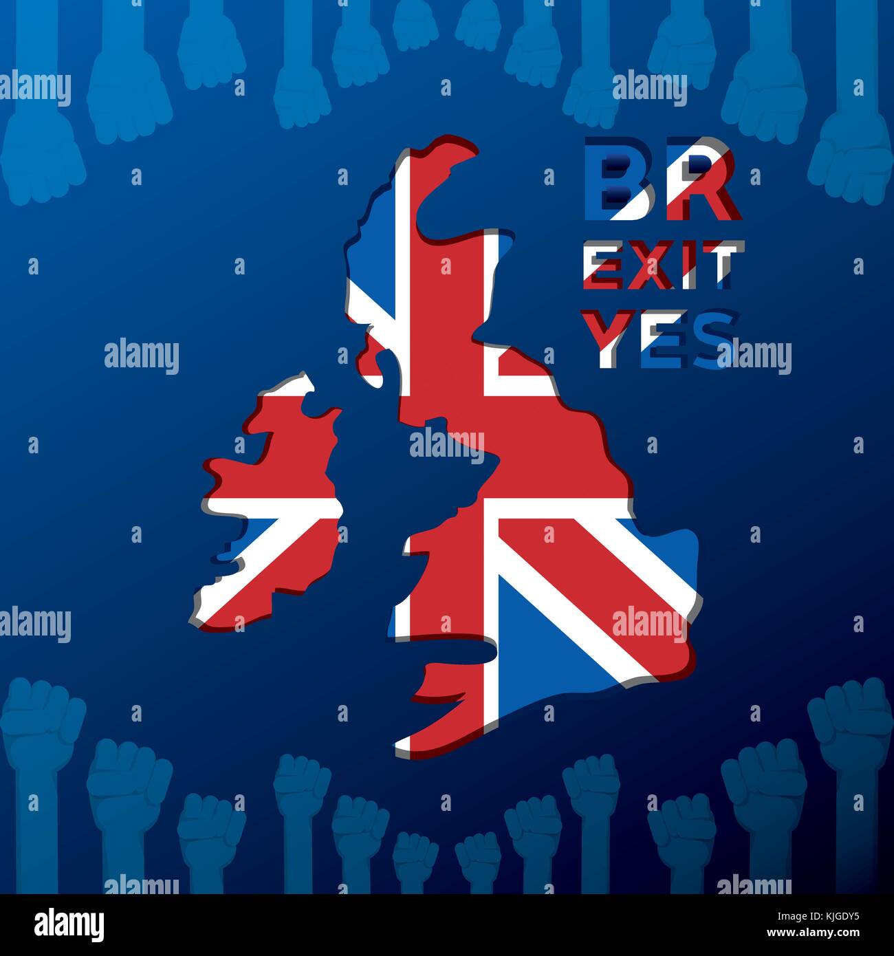 Brexit design concept Stock Vector Image & Art - Alamy