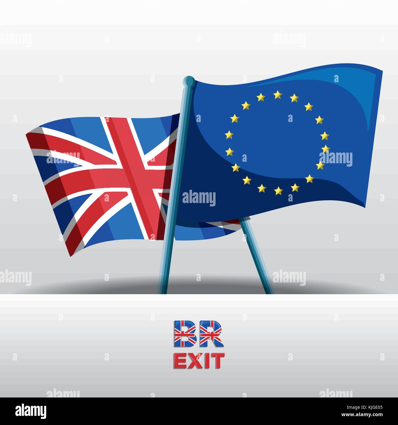 Brexit design concept Stock Vector Image & Art - Alamy
