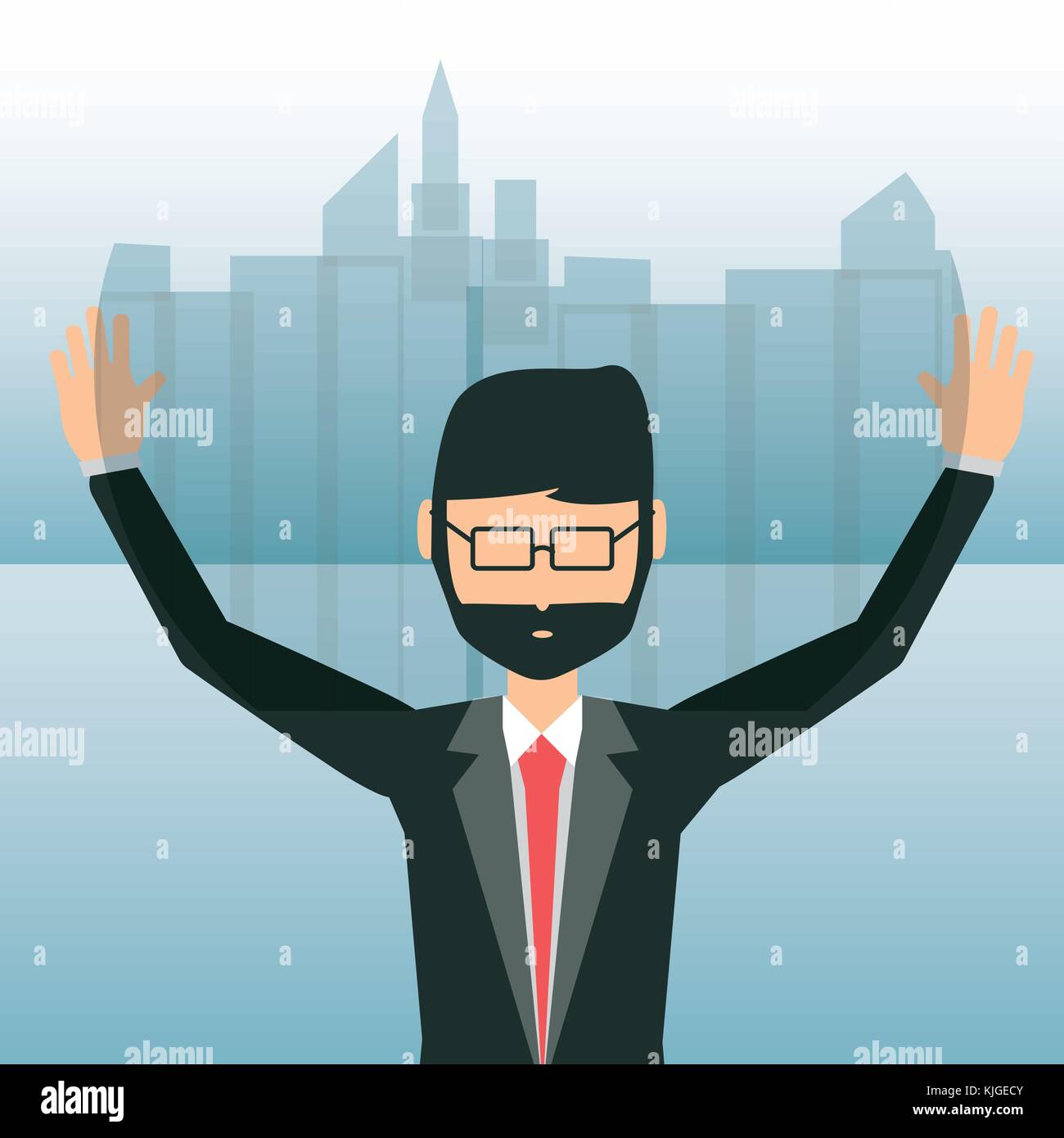 cartoon businessman design concept Stock Vector Image & Art - Alamy