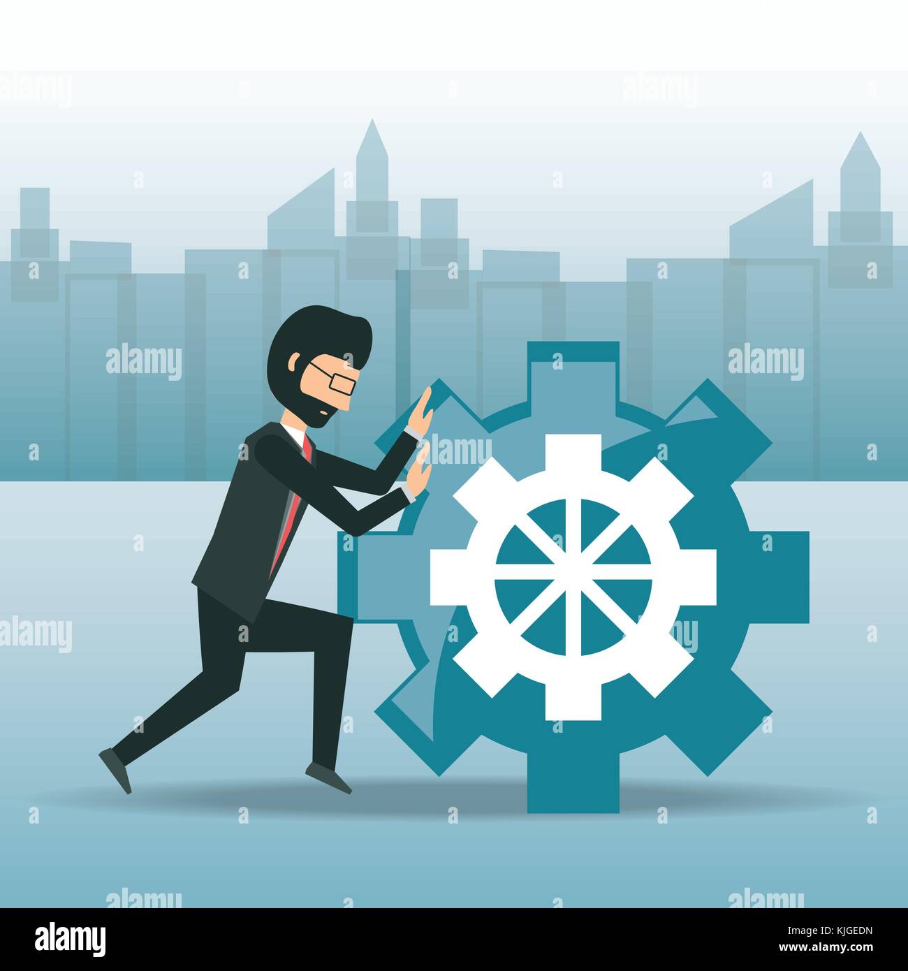 cartoon businessman design concept Stock Vector Image & Art - Alamy