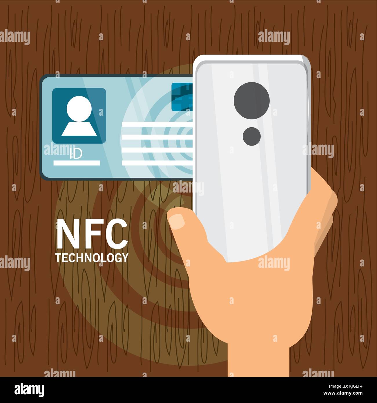 NFC payment design concept Stock Vector Image & Art - Alamy