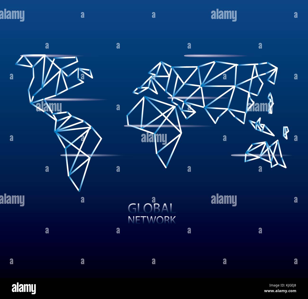 global network design concept Stock Vector Image & Art - Alamy