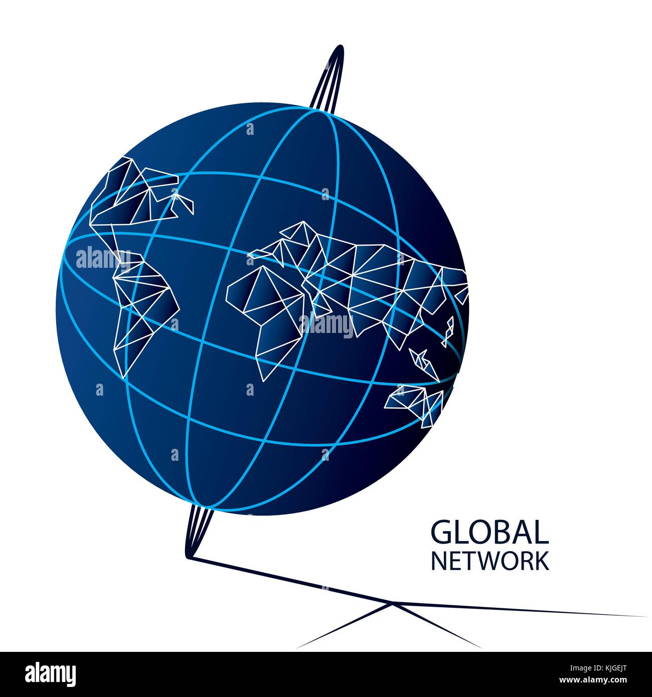 global network design concept Stock Vector Image & Art - Alamy