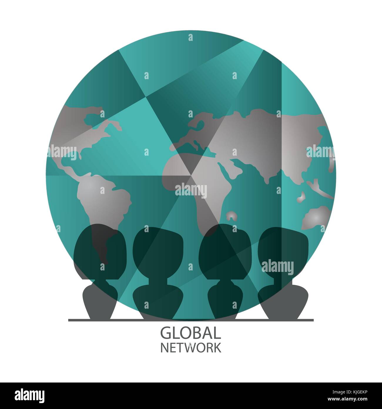 global network design concept Stock Vector Image & Art - Alamy