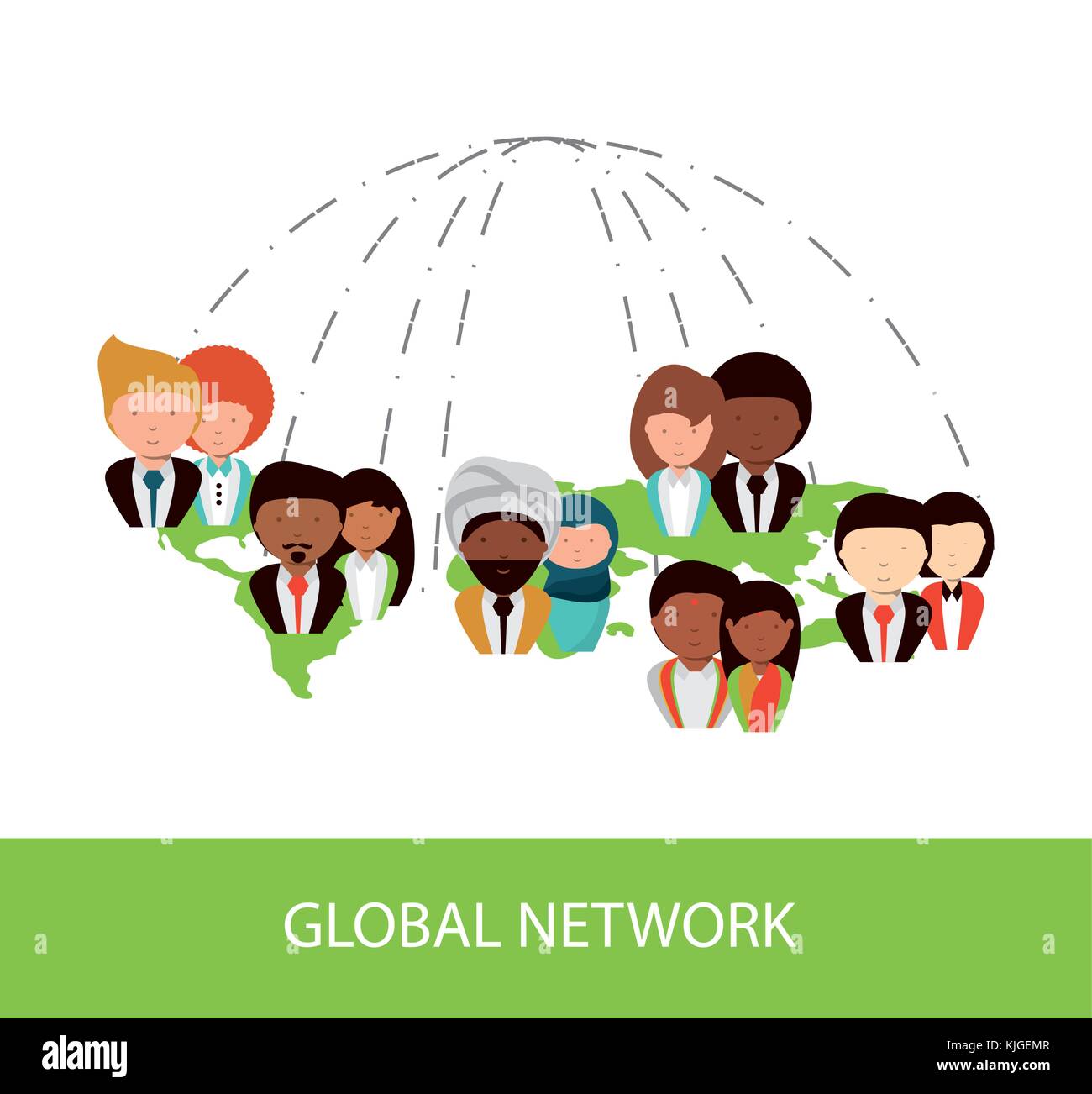 global network design concept Stock Vector Image & Art - Alamy