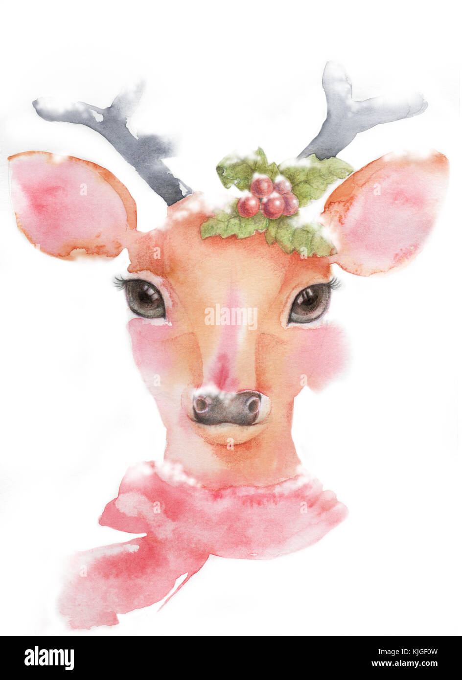 Girly Deer Wallpaper