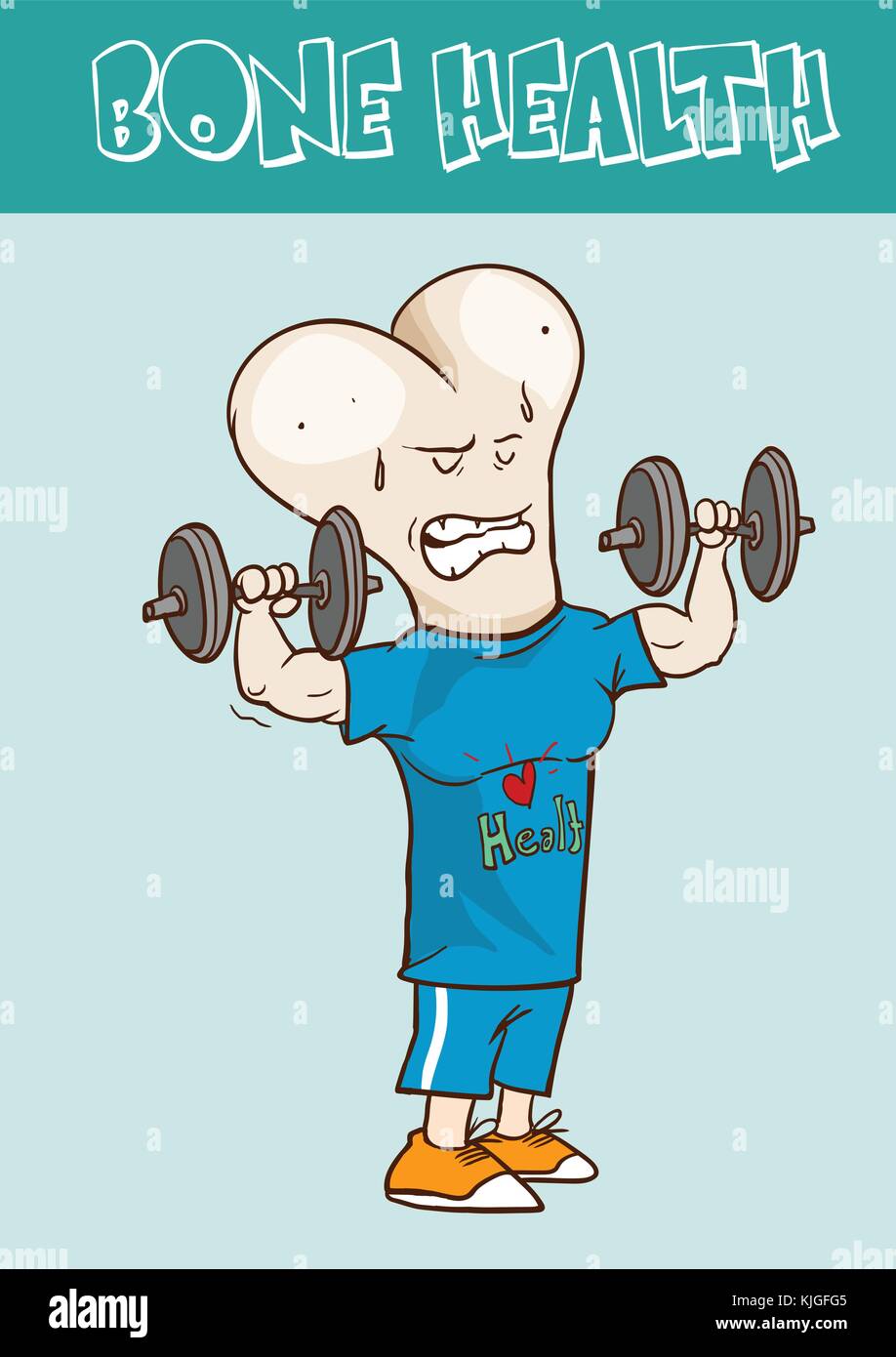 strong bones vector illustration design Stock Vector Image & Art - Alamy