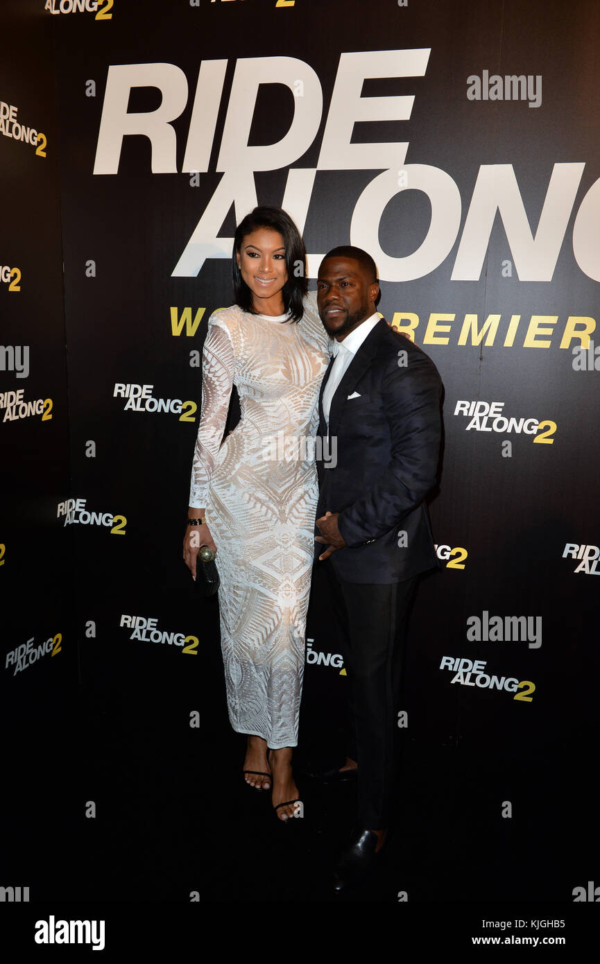 Kevin Hart Ride Along Premiere