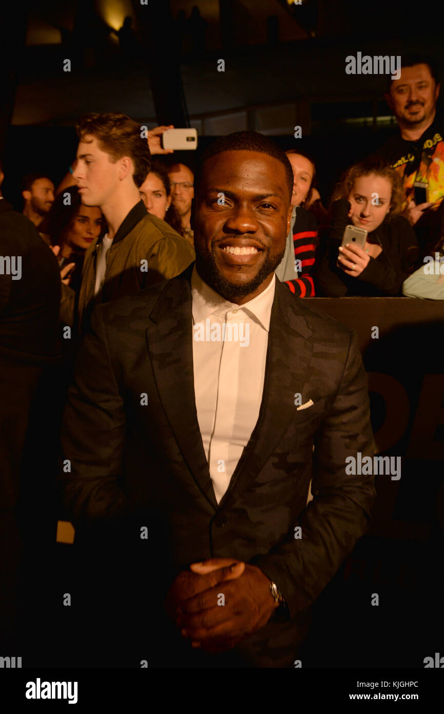 MIAMI BEACH, FL - JANUARY 06: Kevin Hart attends World Premiere Of ...