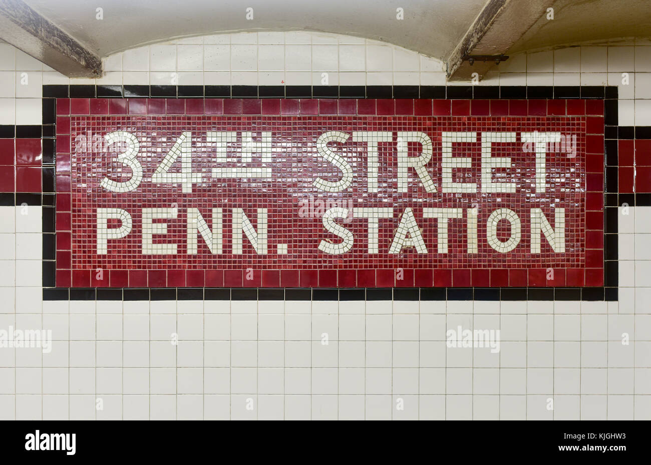 New York City - August 7, 2015: 34th Street Penn. Station New York City ...