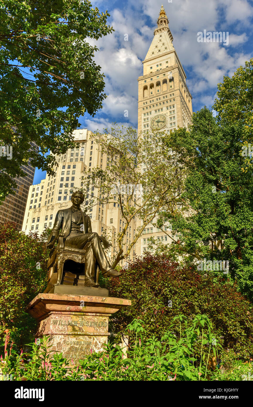Statue Of William H Seward High Resolution Stock Photography and Images ...