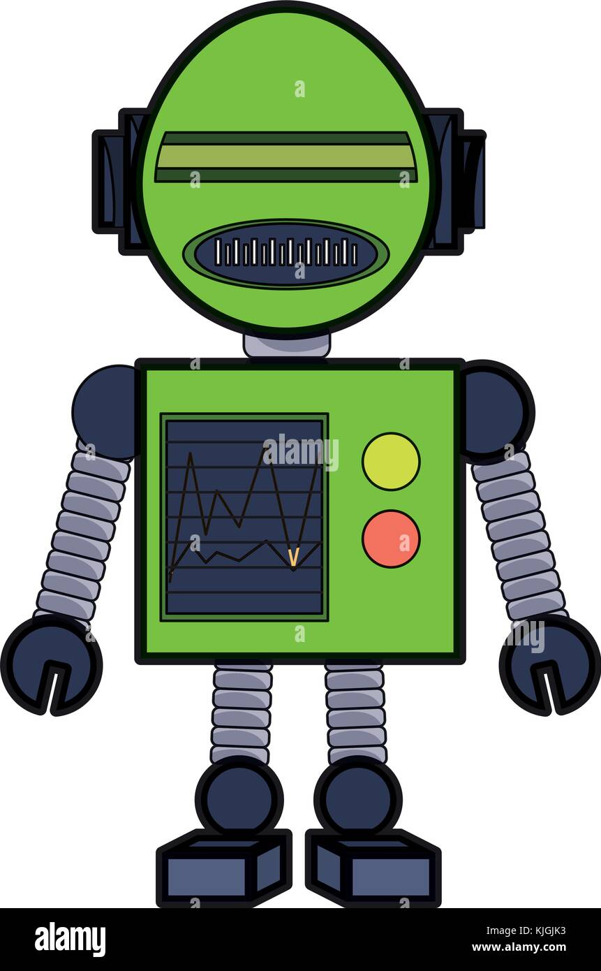 cartoon robot design Stock Vector Image & Art - Alamy