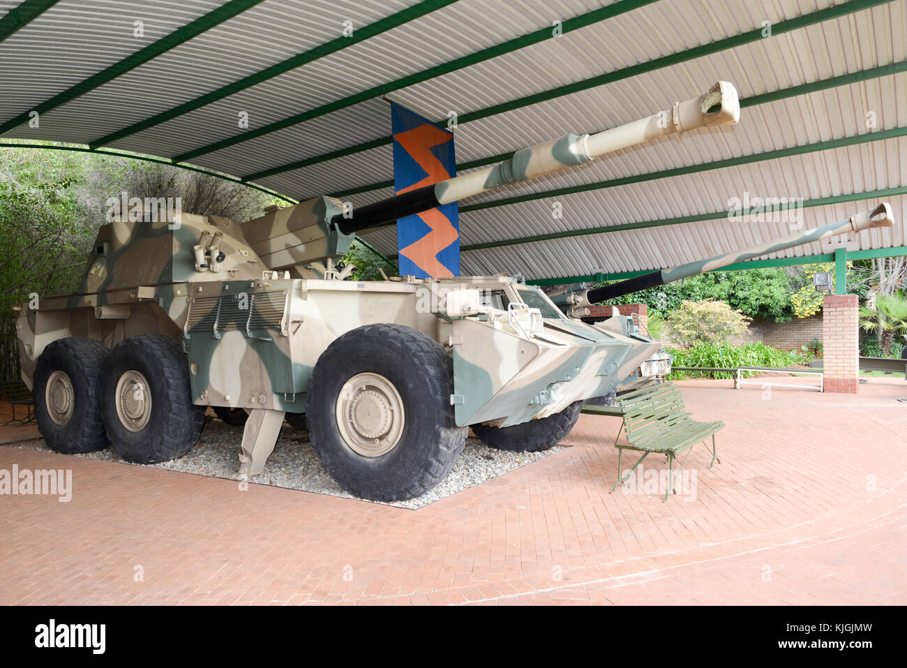 Johannesburg, South Africa - December 9, 2012: Tank in the South ...
