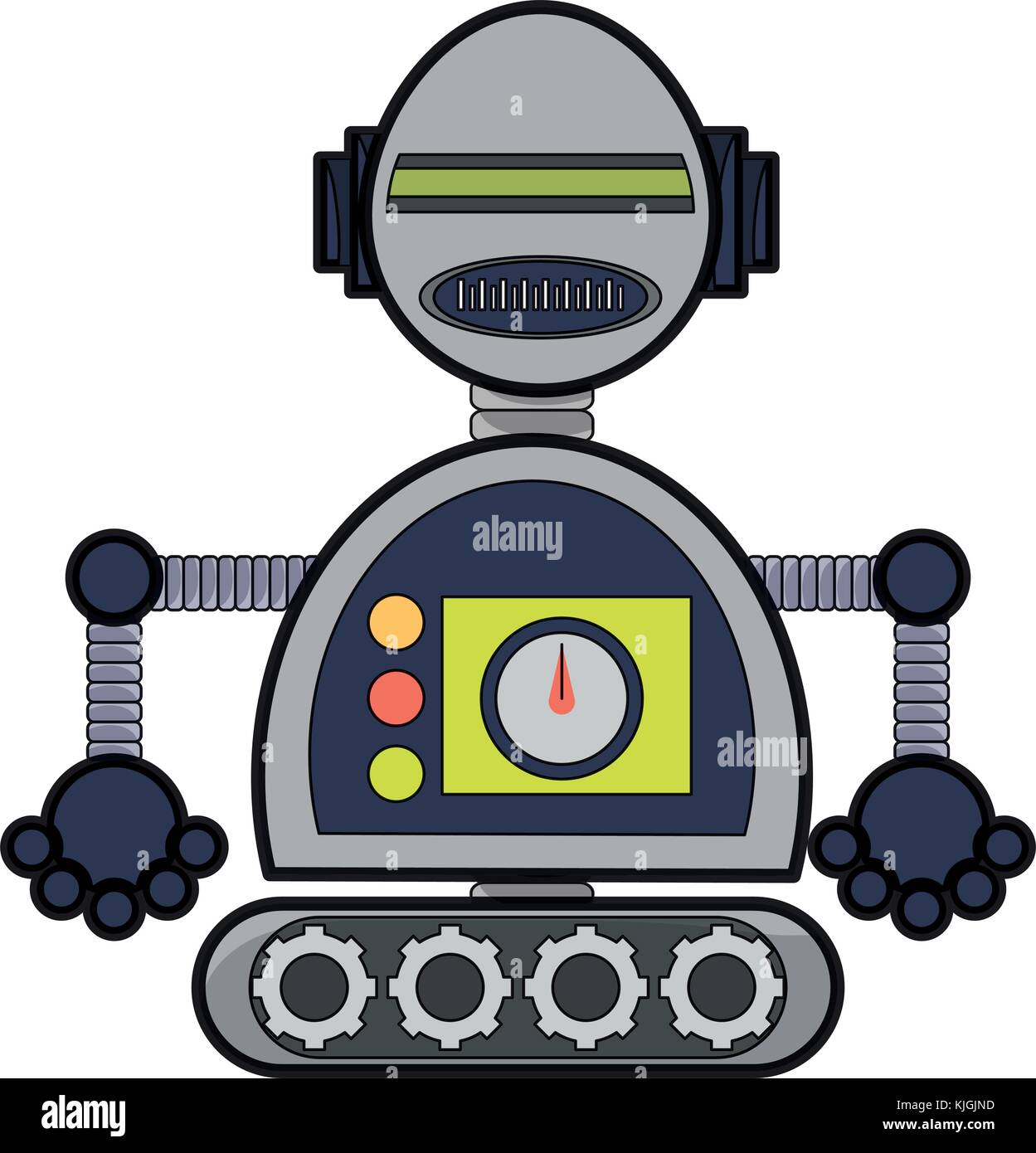 cartoon robot design Stock Vector Image & Art - Alamy