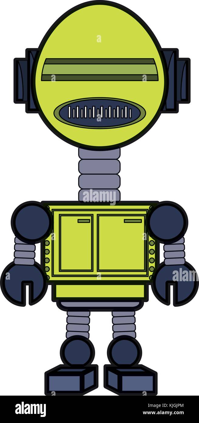 cartoon robot design Stock Vector Image & Art - Alamy