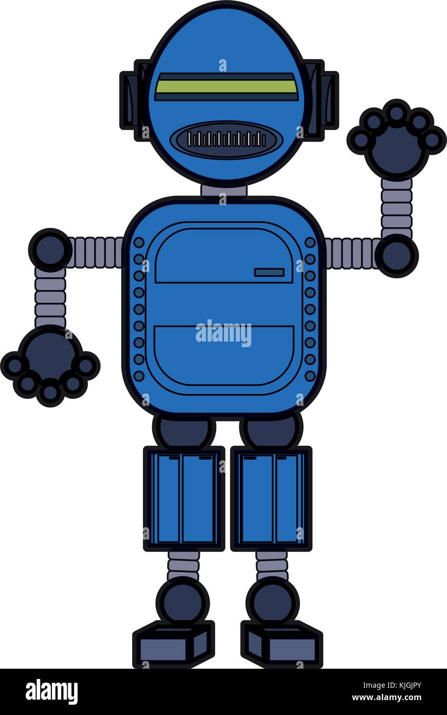 cartoon robot design Stock Vector Image & Art - Alamy