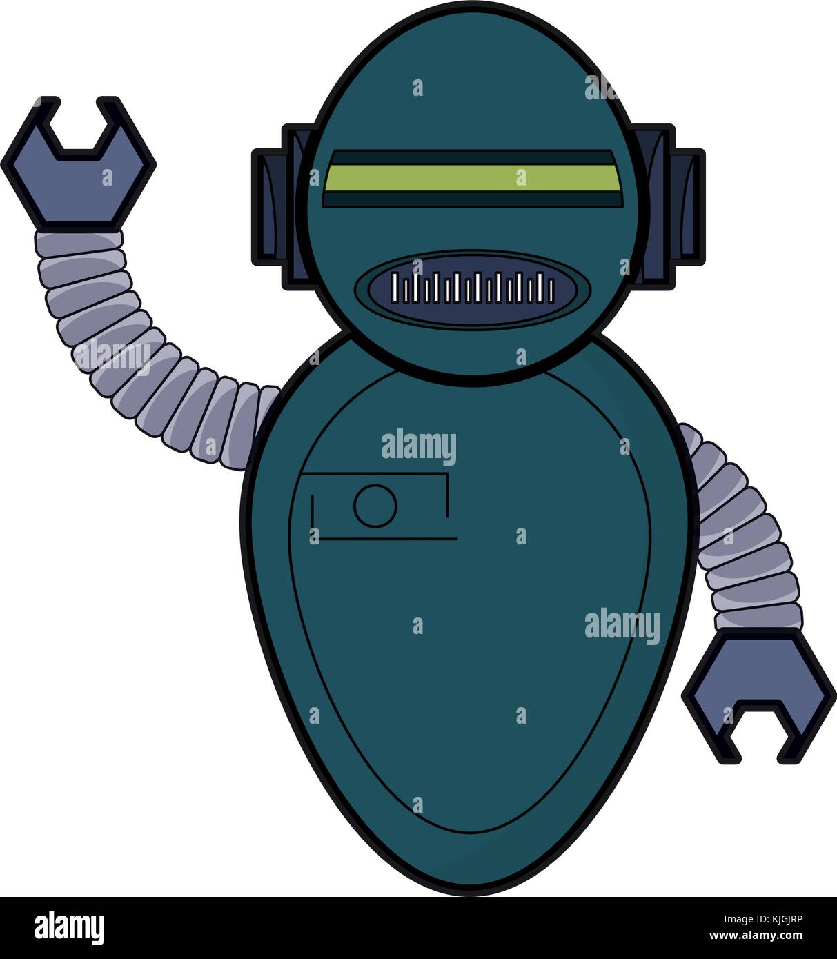 cartoon robot design Stock Vector Image & Art - Alamy