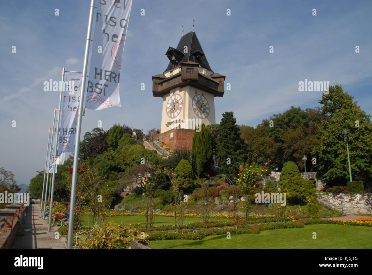 Graz flags hi-res stock photography and images - Alamy