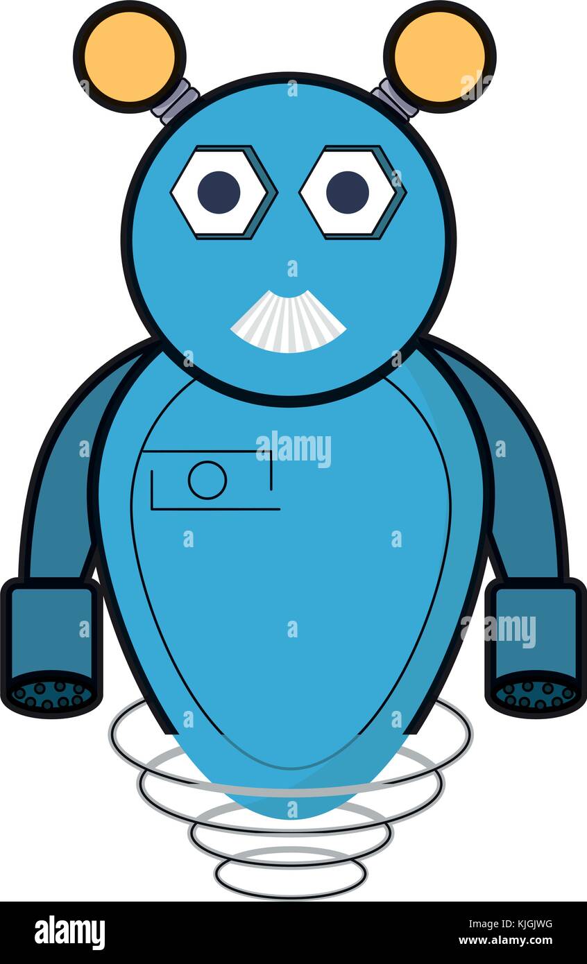 cartoon robot design Stock Vector Image & Art - Alamy