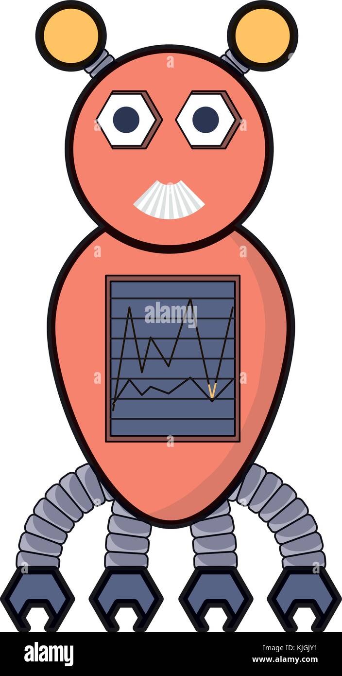 cartoon robot design Stock Vector Image & Art - Alamy