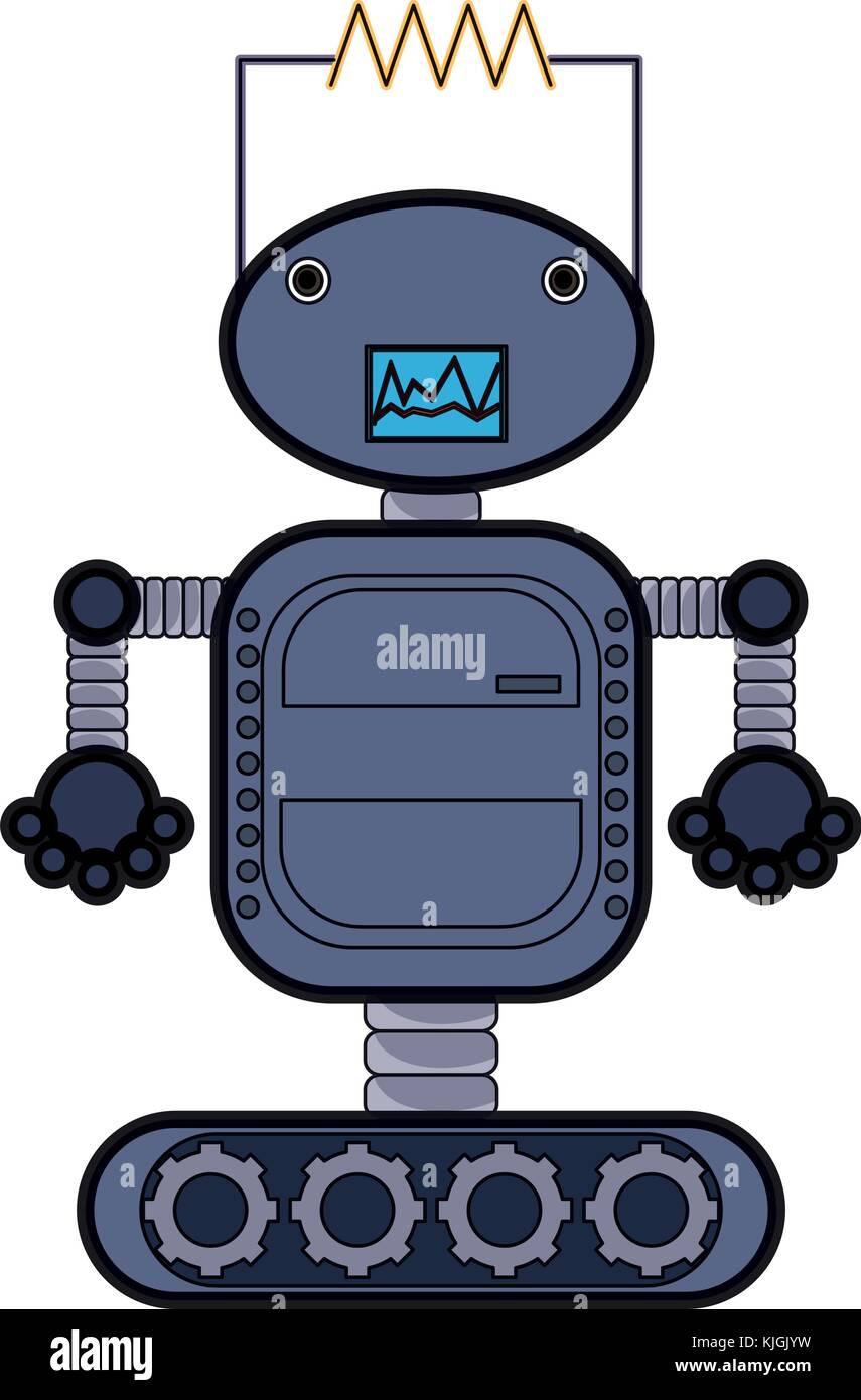 cartoon robot design Stock Vector Image & Art - Alamy