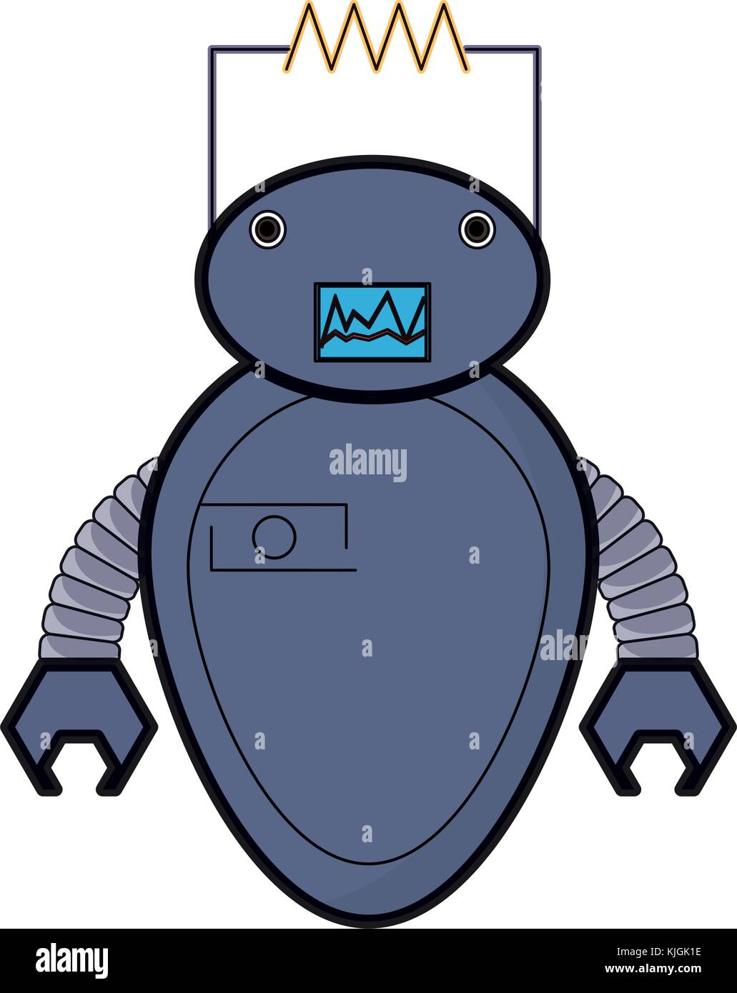 cartoon robot design Stock Vector Image & Art - Alamy