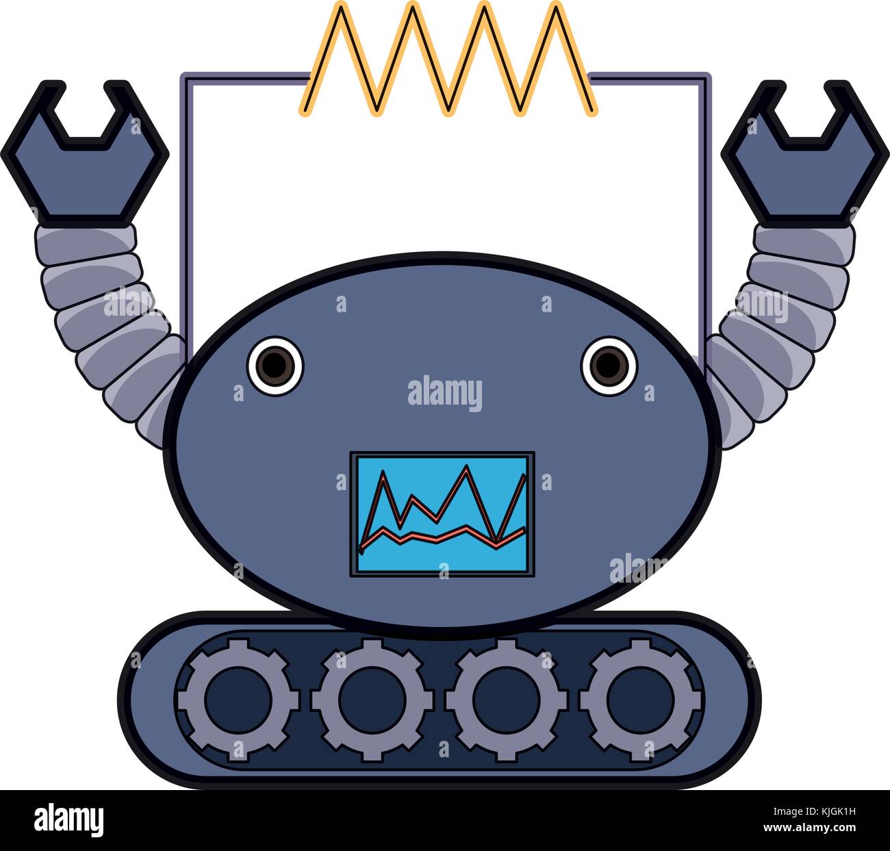 cartoon robot design Stock Vector Image & Art - Alamy