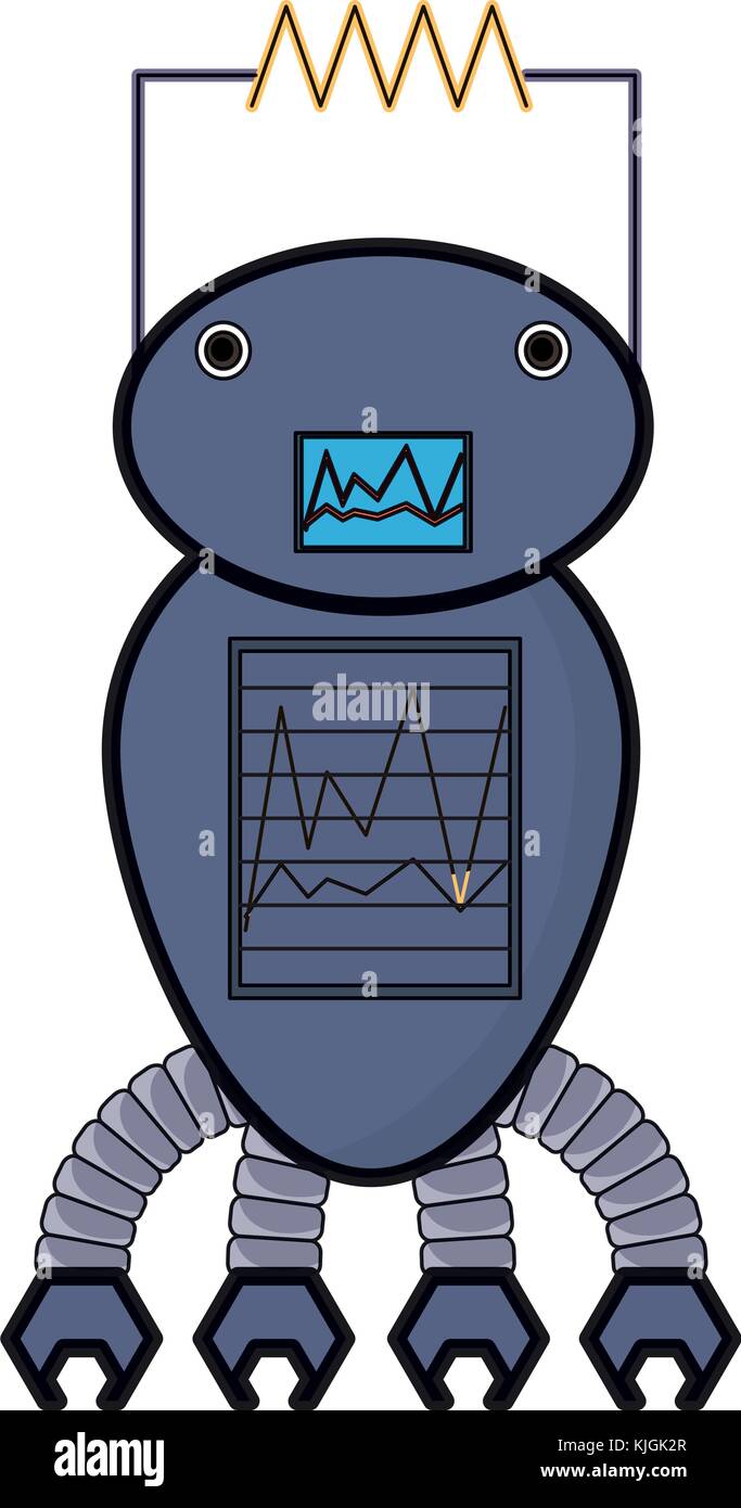 cartoon robot design Stock Vector Image & Art - Alamy