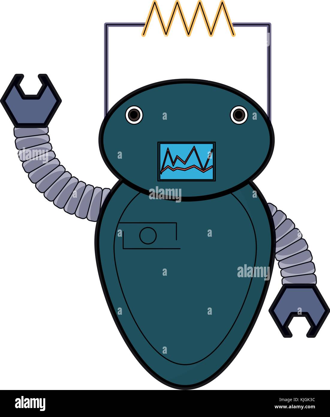 cartoon robot design Stock Vector Image & Art - Alamy