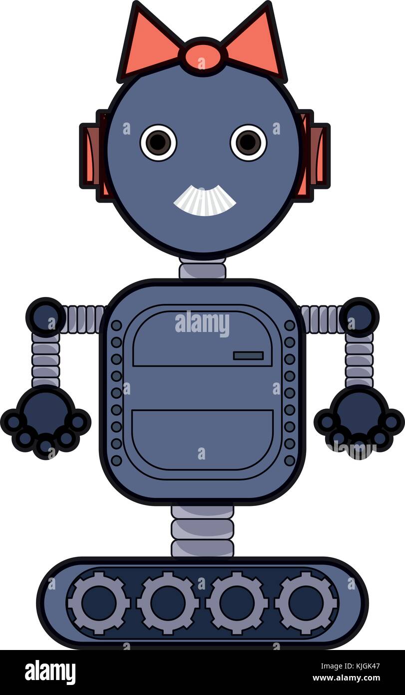 cartoon robot design Stock Vector Image & Art - Alamy