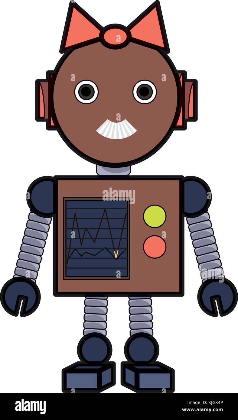 cartoon robot design Stock Vector Image & Art - Alamy