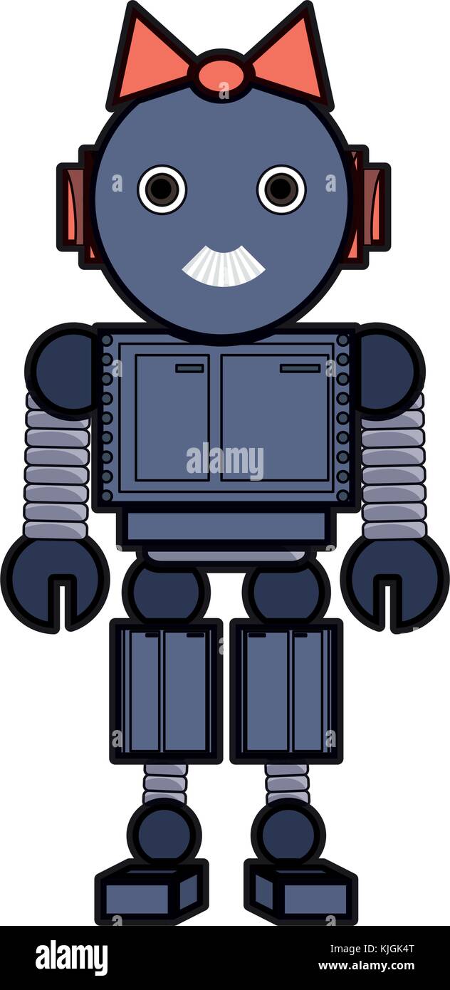 cartoon robot design Stock Vector Image & Art - Alamy
